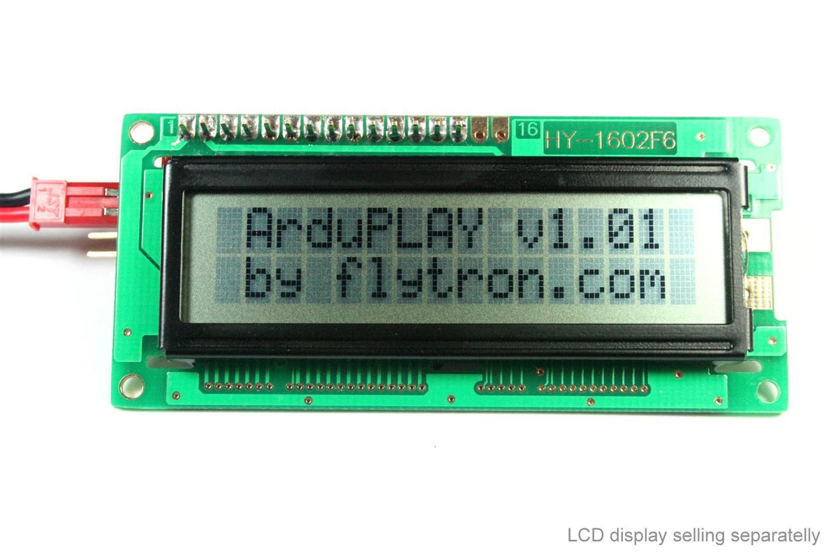 ArduPLAY Open Source Display Driver – Flytron